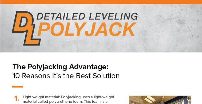 Concrete Leveling | DL Polyjack